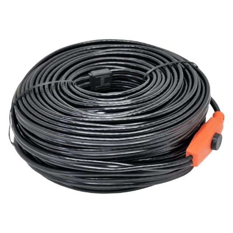 Heizkabel / Rohrbegleitheizung / Heizband mit Thermostat als ...